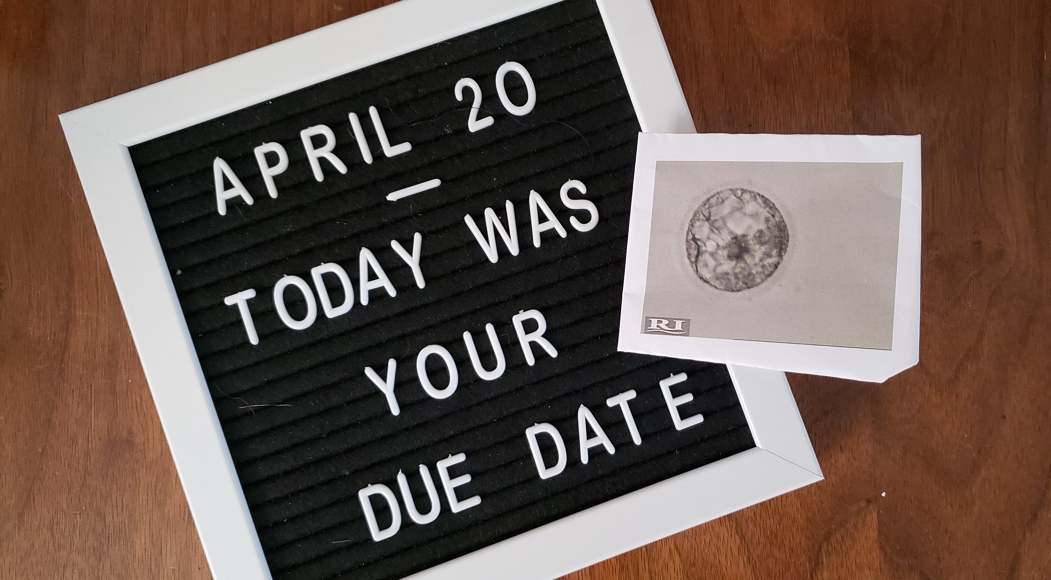 April 20: A Letter to you on your Due Date – My Spool of Life